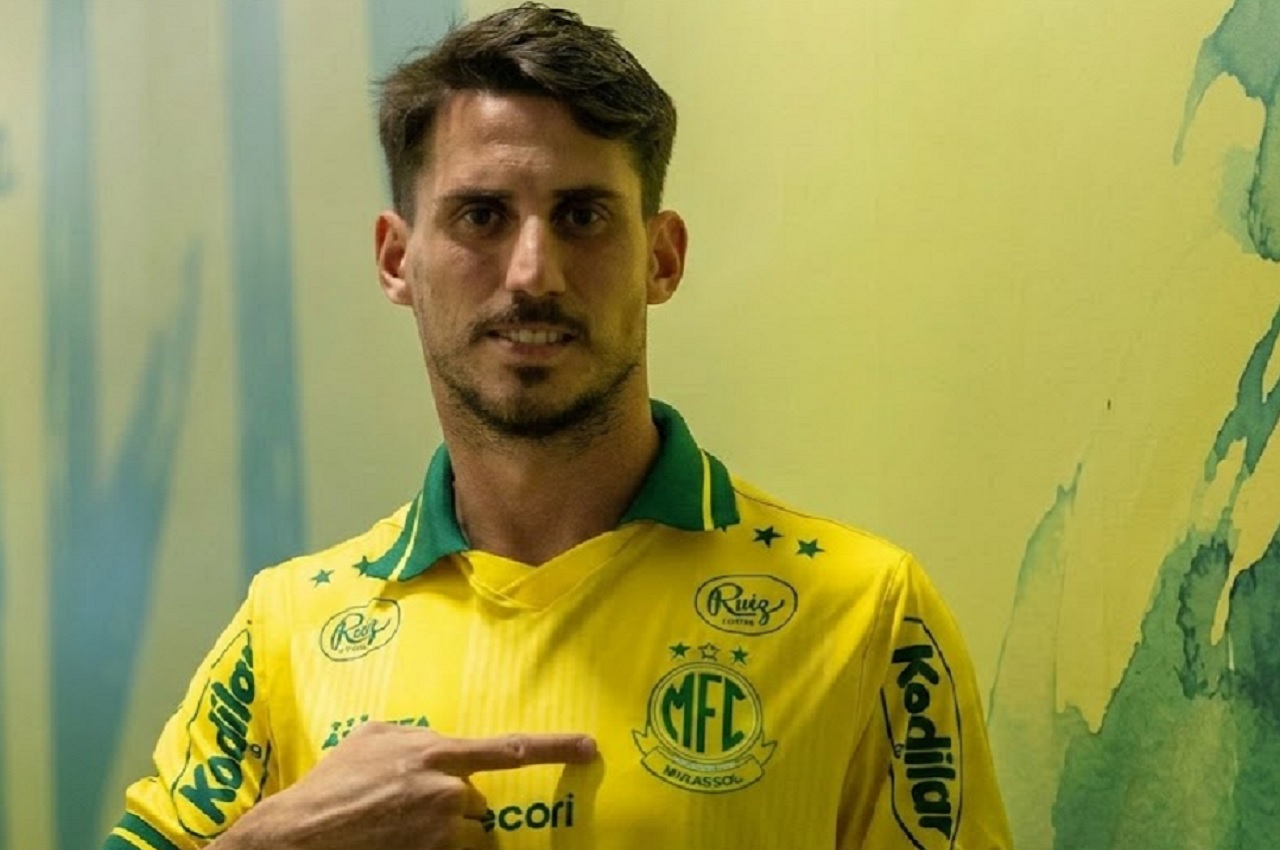 Após deixar a Lusa, Gabriel Pires é oficializado pelo Mirassol